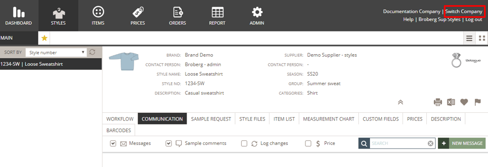 Supplier: How to log in